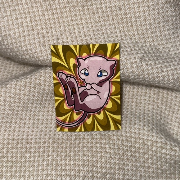 Pokemon | Design | Pokmon Attack Sticker Mew | Poshmark